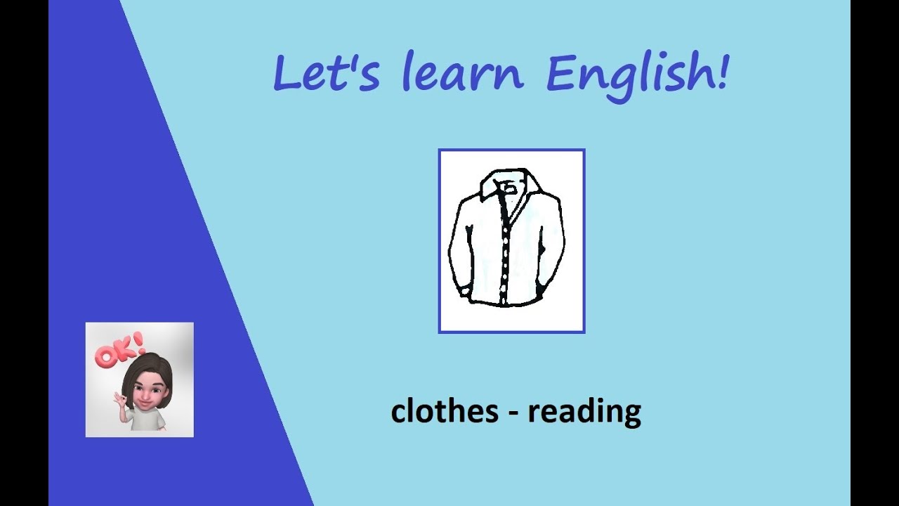 Englisch 3./4. Klasse - clothes reading
