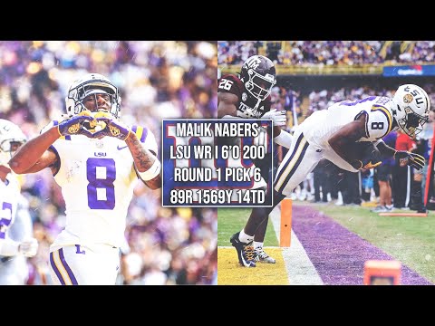 Giants Rookie WR MALIK NABERS 2023 Highlights I 2024 NFL Draft