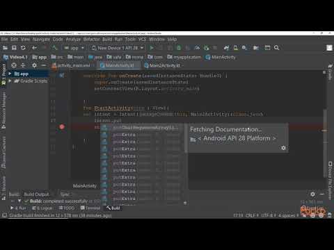 Learn Hands On Android Application Components Activities Sending Data with Intents | packtpub ...