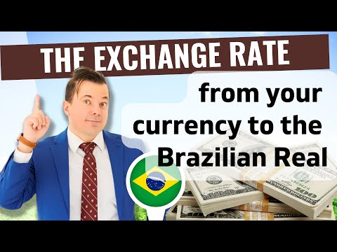 Current exchange rate from my currency to the Brazilian Real?