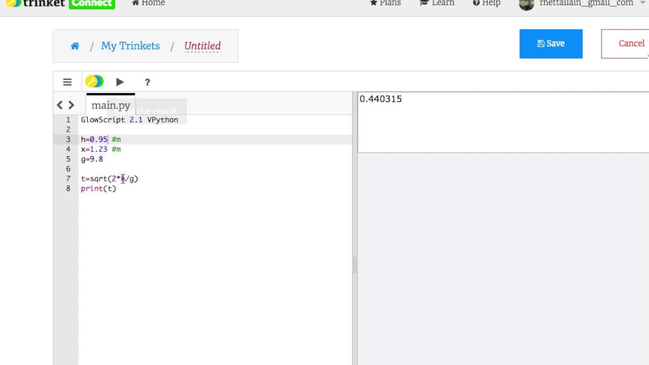 Using Python as your calculator