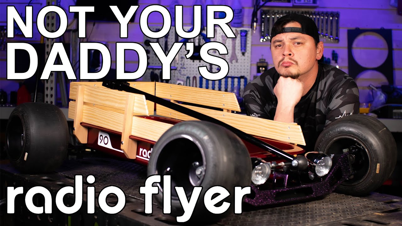 Custom Radio Flyer Wagon Hot Rod Build