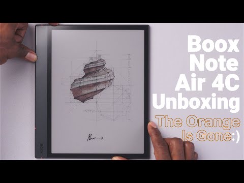 Boox Note Air 4C eInk Tablet Unboxing Impressions