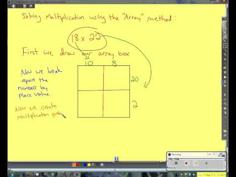 Multiplication - Array Method
