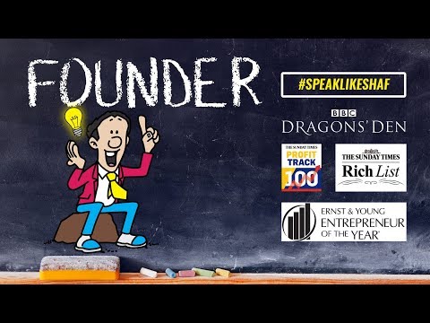 Whats is a FOUNDER of a business? Meaning & Definition Explained | Speak Like Shaf