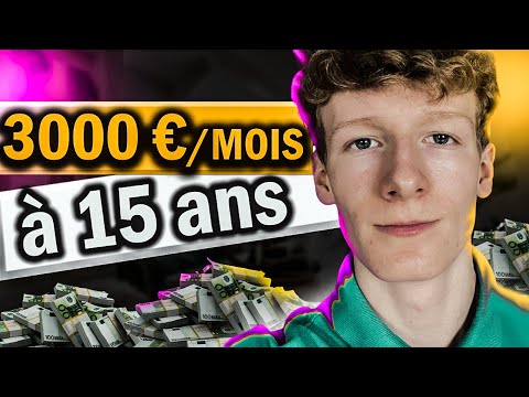 Comment Gagner 3000€ par mois en étant Mineur