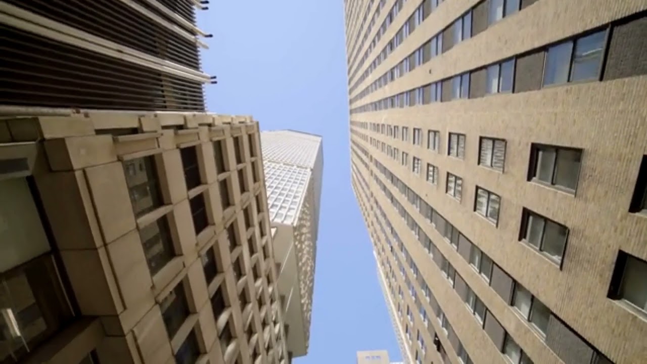 modern high rise office buildings in the city real estate architecture scene 2