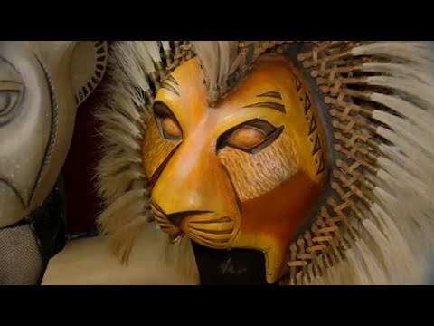 Lion King cast shows off unique, hand-painted puppet costumes
