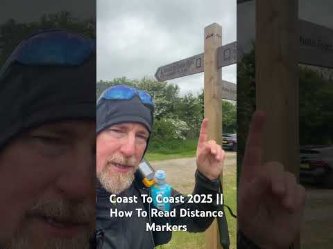 WHY IS IT ALWAYS 3 3/4 MILES??? How to read distance markers on #wainwrightscoasttocoast