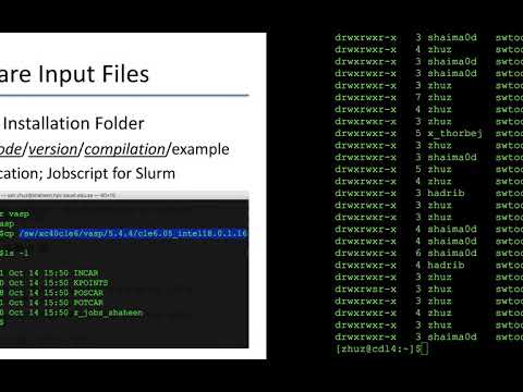 KSL Training HPC 101: Running HPC Chemistry Applications on Shaheen Cray XC40 Supercomputer