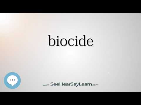 biocide - Smart & Obscure English Words Defined 🗣🔊