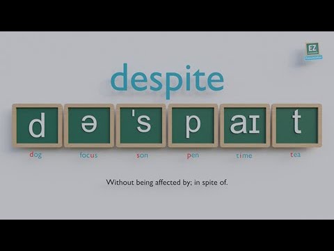 How to pronounce despite ?