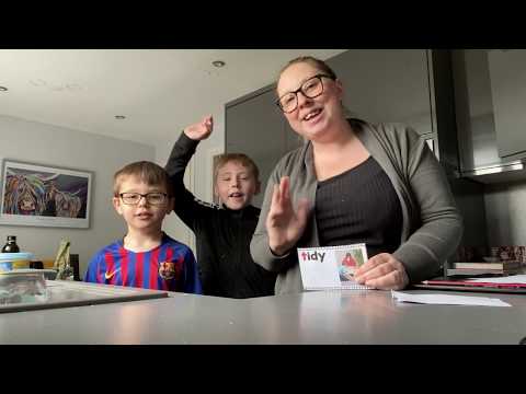 Letter T - Verbs (action words)
