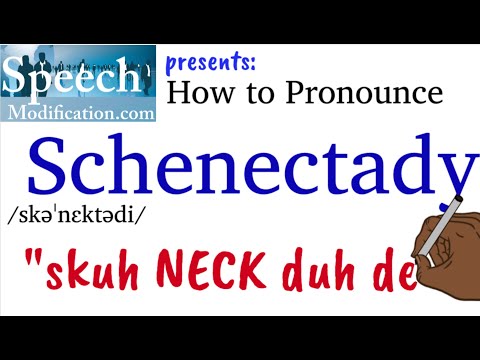 How to Pronounce Schenectady