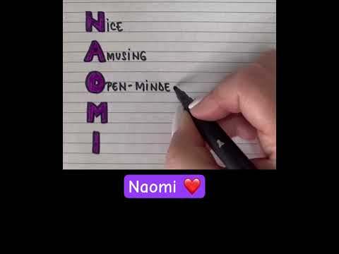 Meaning of the name NAOMI #meaning #name #naomi