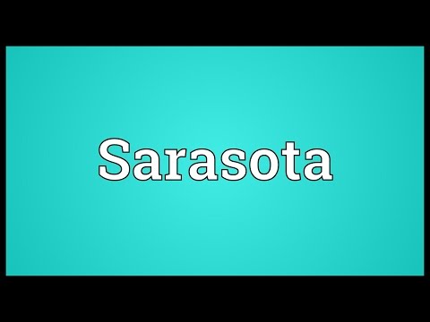Sarasota Meaning