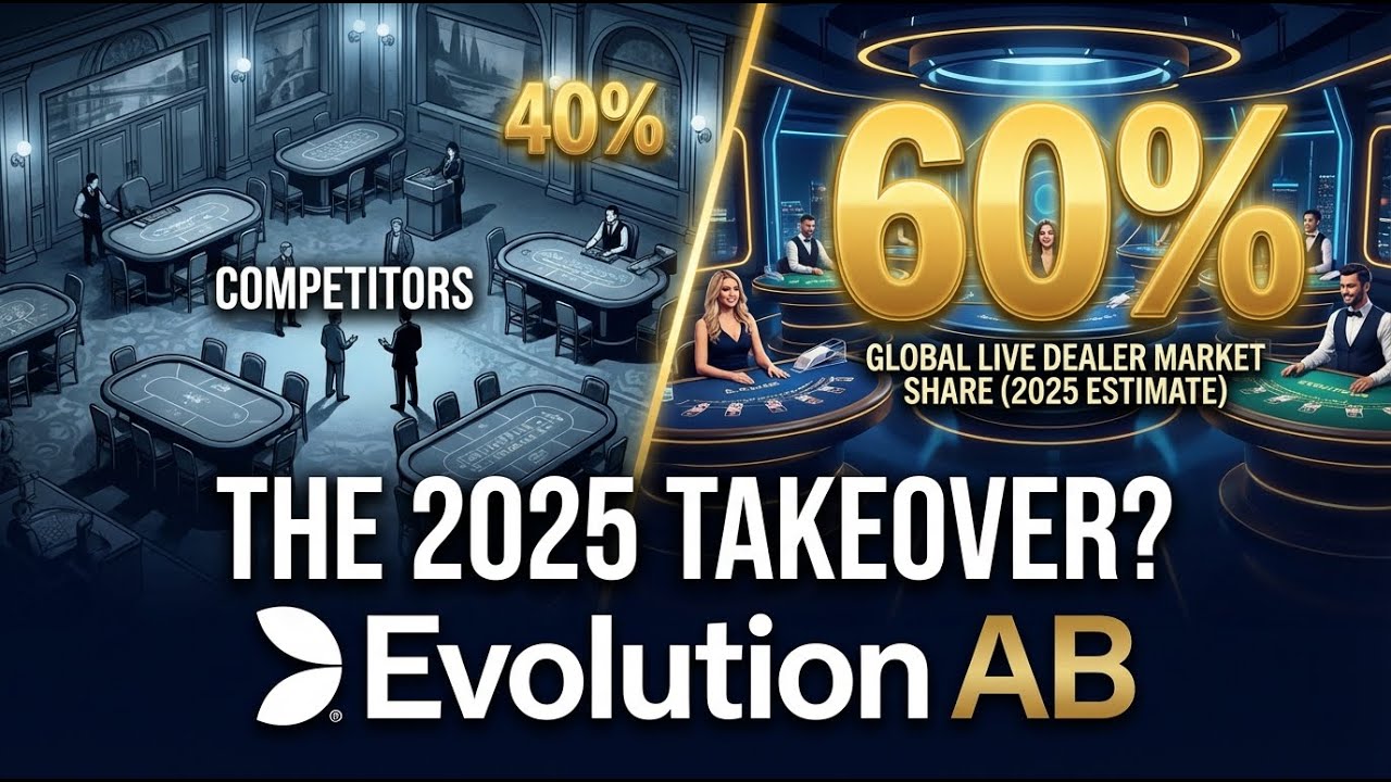 Evolution AB Stock Analysis: 60% Global Market Share Reshapes iGaming