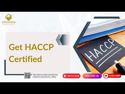 Get HACCP certified