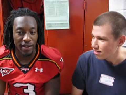 Glenn Clark chats with Baltimore's WR LaQuan Williams of Terps