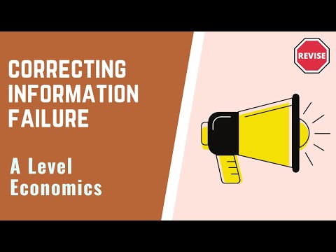 Correcting Information Failure Video Lecture - Economics for A Level
