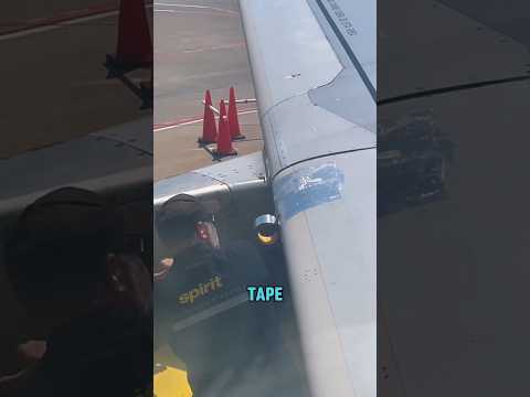 They Used Tape on the Plane?