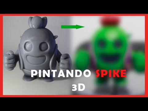 3D file BRAWL STARS SPIKE FAN ART・3D printable model to download・Cults