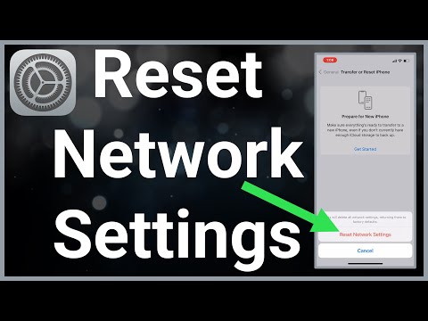 How To RESET Network Settings On iPhone!