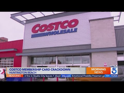 Costco rolls out new membership card entry scanners