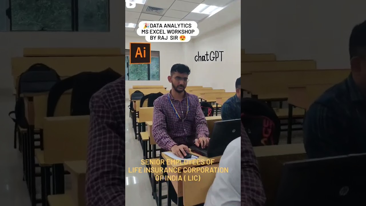 Advance Excel Training using AI and Chat GPT by Raj Singh Microsoft  #excel #ai #chatgpt