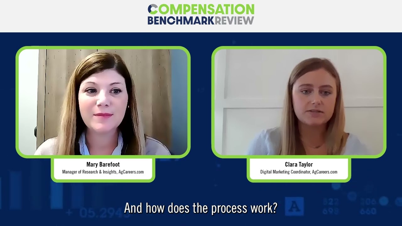 Breakdown of AgCareers.com Compensation Benchmark Review