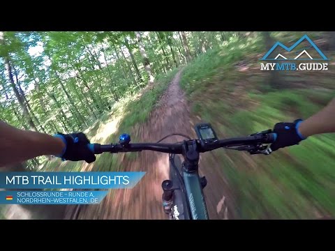 Officiële MTB route Schlossrunde (DE) – Hoogtepunten