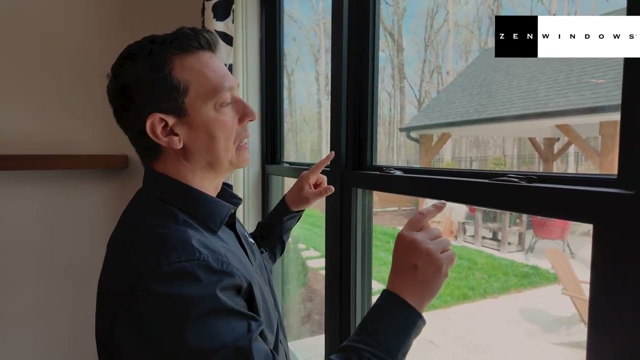 How to Open and Clean a Double Hung Window (Provia Endure)