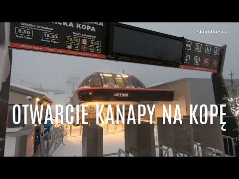 馃嚨馃嚤 Szczyrk Mountain Resort oficjalne otwarcie kanapy na Zb贸jnick膮 Kop臋 (Vlog003)