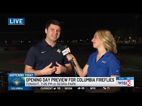 Columbia Fireflies kick off home season by taking on Myrtle Beach Pelicans