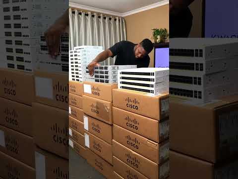 Mega Cisco Catalyst 1000 and 9300 Switches #cisco #networkengineer #ccnp