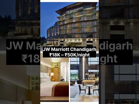 5 Most Expensive Hotels in Chandigarh – ₹2 Lakh/Night! #luxurylifestyle