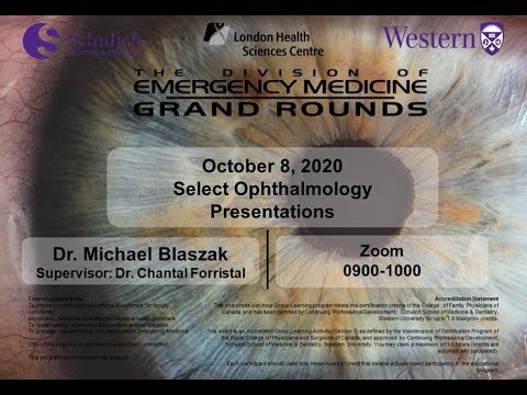 Dr. Mike Blaszak: Select Ophthalmology Presentations