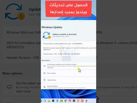 الحصول على تحديثات Windows بشكل أسرع