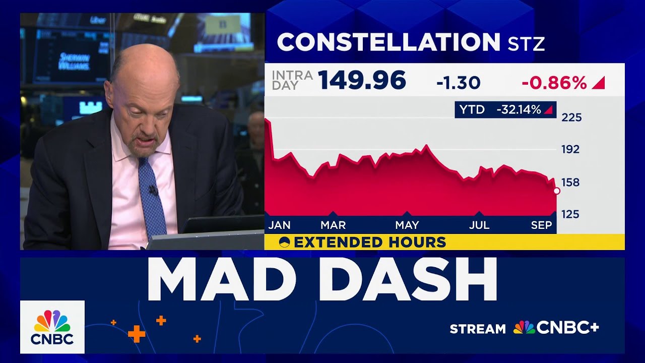 Cramer's Mad Dash: Constellation Brands