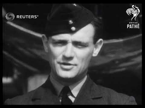 Interview of Flight Lieutenant Adams after a new altitude record (1937)