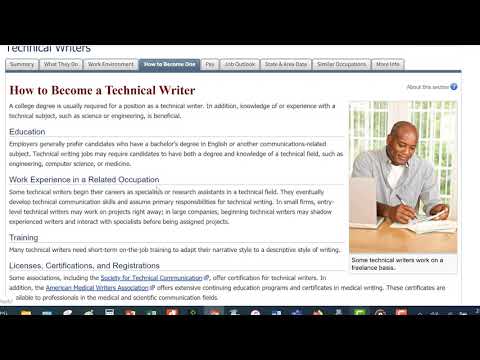 How to use the US Occupational Handbook