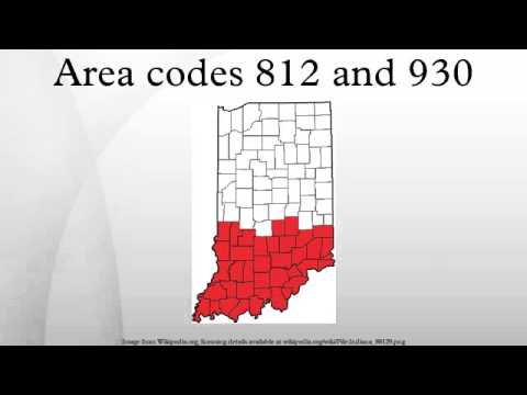 Area codes 812 and 930