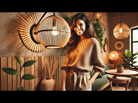 🕯️ Weaboopre Rattan Plug in Wall Sconces | Best Rattan Sconce 🕯️