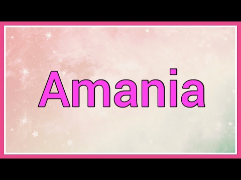 Amania | Name Origin Meaning