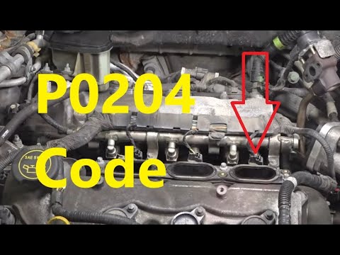 Causes and Fixes P0204 Code: Injector Circuit/Open Cylinder 4