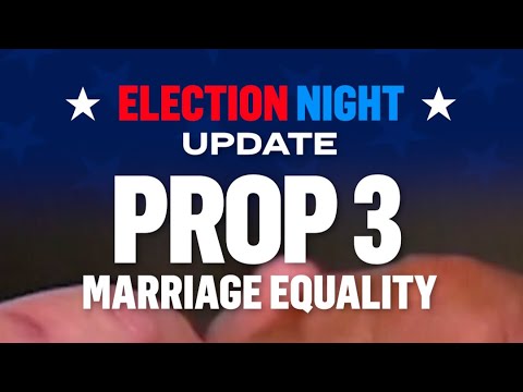 Californians have voted for marriage equality, approving Prop 3 this #Election Night