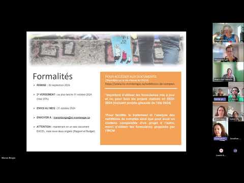 Webinaire informatif - Reddition de comptes 2023-2024 - IRCM