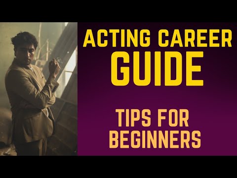 Acting career guide for beginners | My journey .