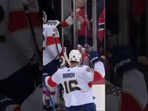 Barkov Phantom High Five To Gudas, Who Now Plays For The Ducks 😢