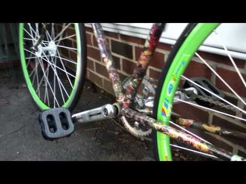 Bad Ass Custom Fixed Gear Bicycle for Sale!